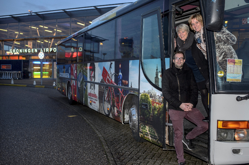 Snelle Bowie-bus tussen Eelde en Groninger Museum