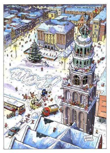 Overzichtstentoonstelling Groninger striptekenaar Frans Le Roux